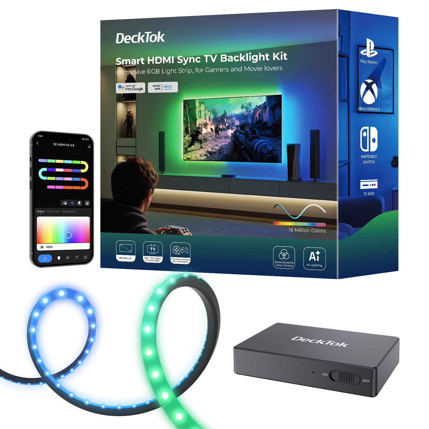 RGB vs RGBIC LED Strips: Which Should You Buy? – DeckTok